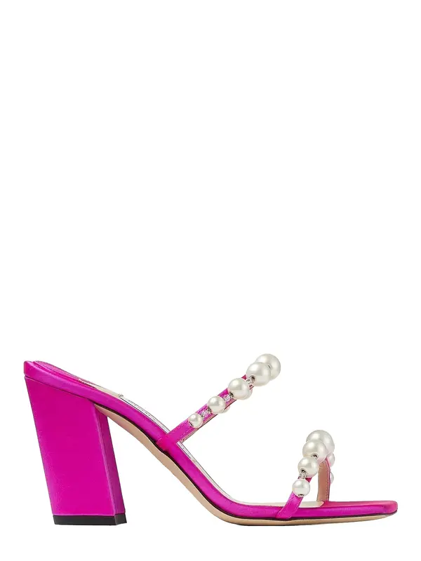 JIMMY CHOO Amara 85mm Sandals - Pink