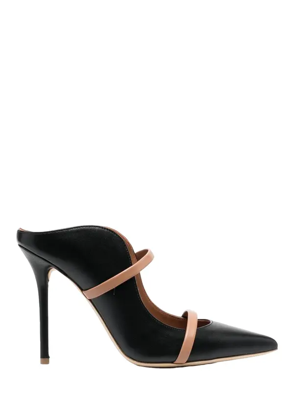 MALONE SOULIERS 110mm Maureen Mules - Black