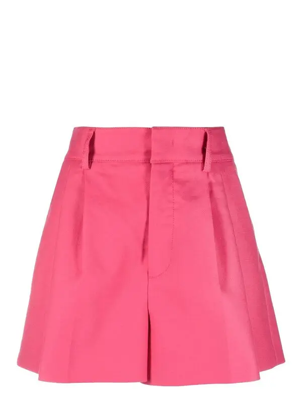 Red Valentino Tailored High-waisted Shorts - Pink