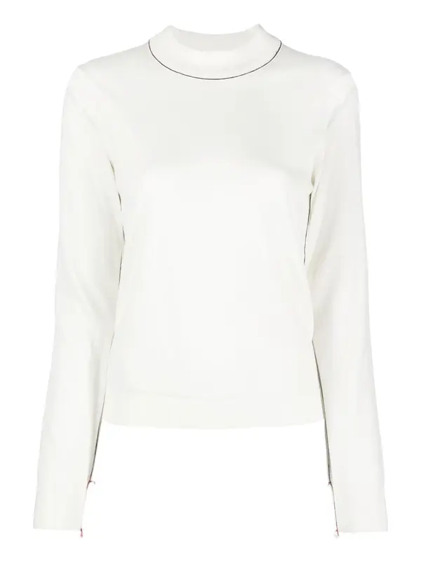 MAISON MARGIELA Wool Jumper - White