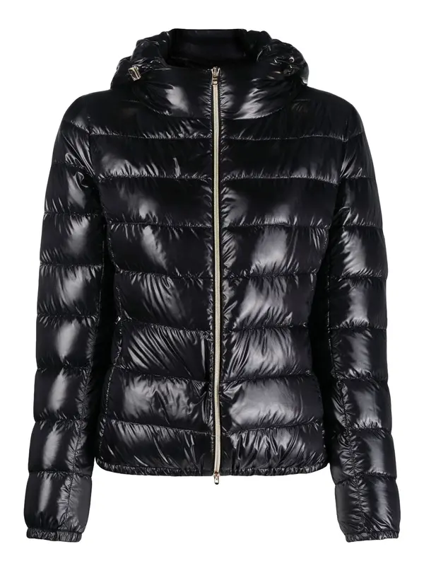 Herno Down-feather Padded Jacket - Black