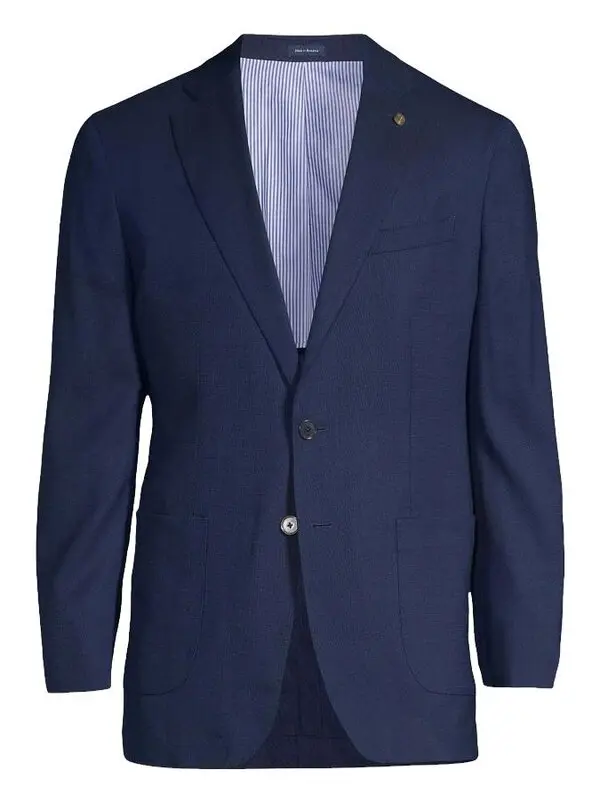 Peter Millar Excursionist Wool Blazer - Navy