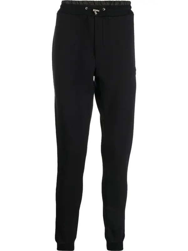 Philipp Plein Logo-patch Track Pants - Black