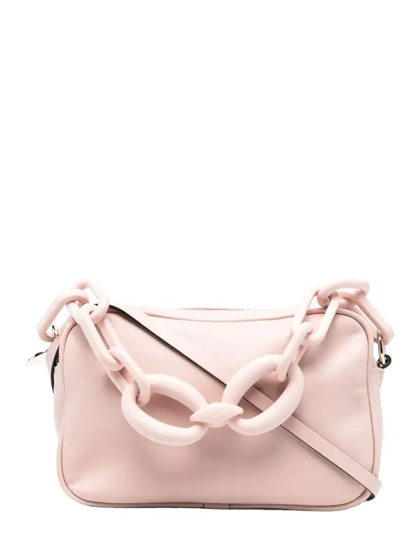 Red Valentino Logo-stamp Crossbody Bag - Pink