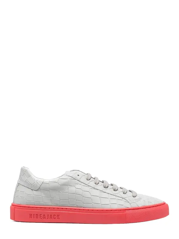 HIDE&JACK Essence Croco Sneakers - Grey