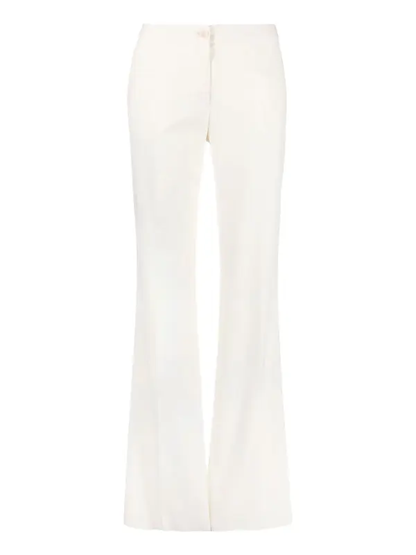 Etro High-waisted Wide-leg Trousers - Neutrals