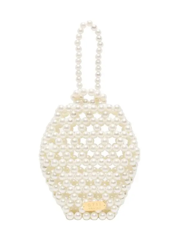 0711 TBILISI Pearl Tote - Yellow