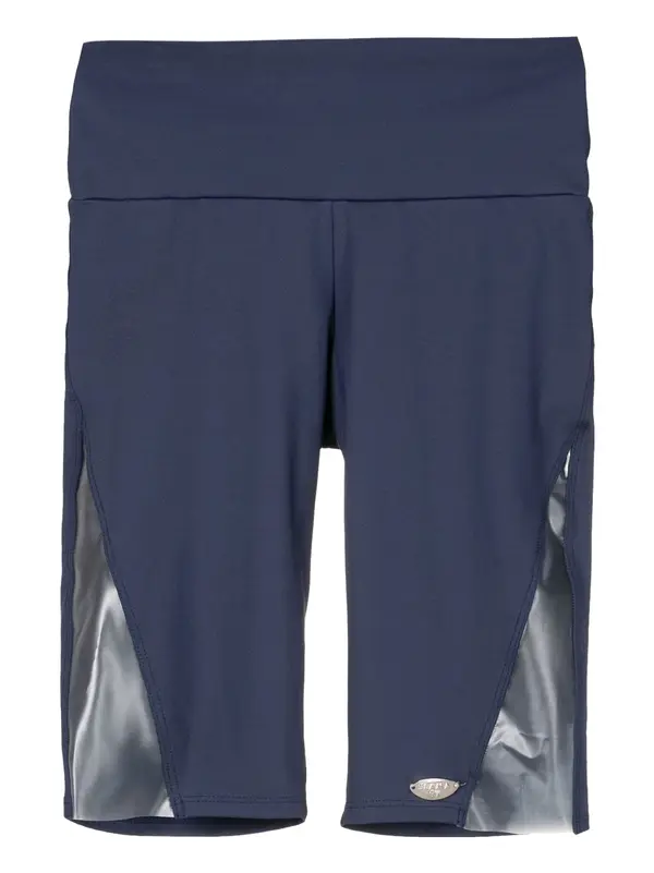AMIR SLAMA GYM Cycling Shorts - Blue