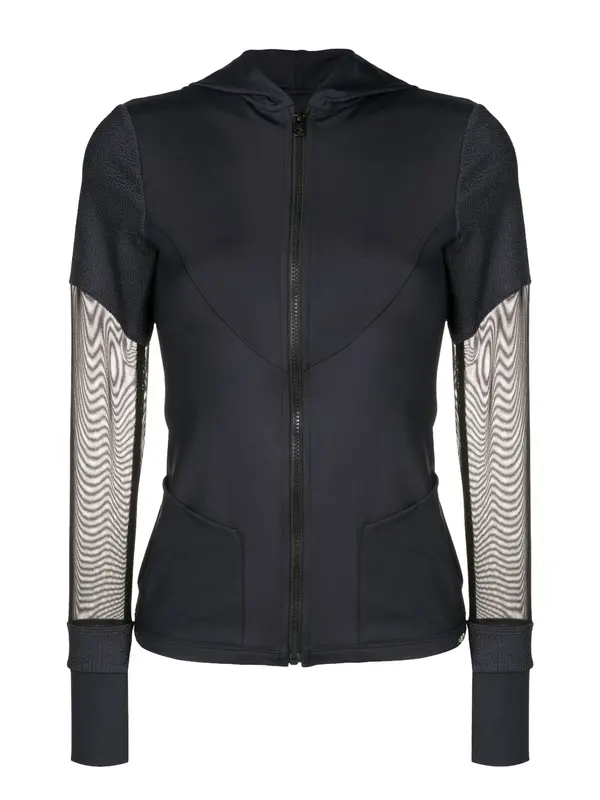 AMIR SLAMA Manly Performance Track Jacket - Black