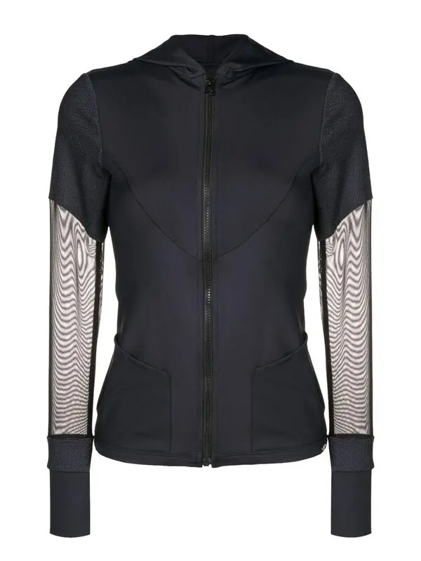 AMIR SLAMA Manly Performance Track Jacket - Black