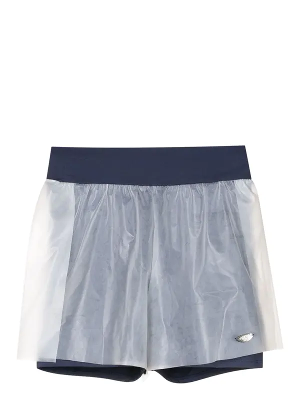 AMIR SLAMA GYM Manly Running Shorts - Blue