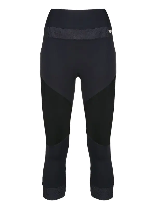 AMIR SLAMA GYM Slama Gym + Manly Cropped Performance Leggings - Black