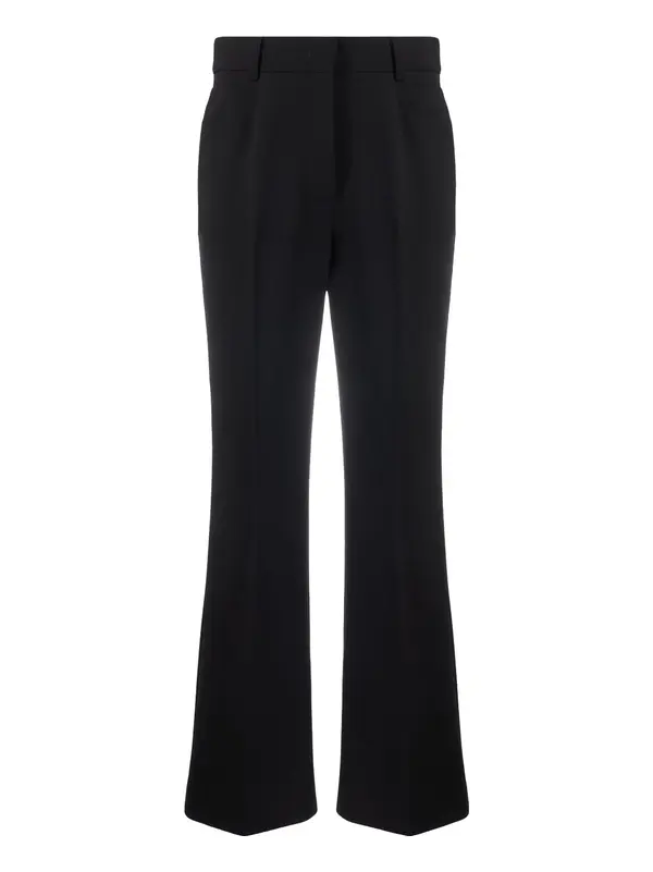 Stella McCartney Cropped Bootcut Trousers - Black