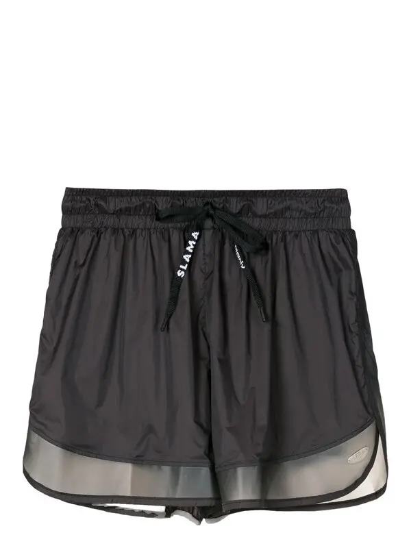 AMIR SLAMA GYM Running Shorts - Black