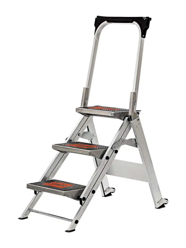 LITTLE GIANT Safety 3-step Ladder With 300-lb Capacity - One-color