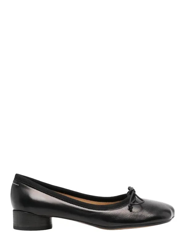 MAISON MARGIELA Anatomic Leather Ballerinas - Black