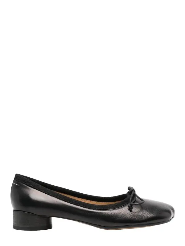 MAISON MARGIELA Anatomic Ballet Flats - Black