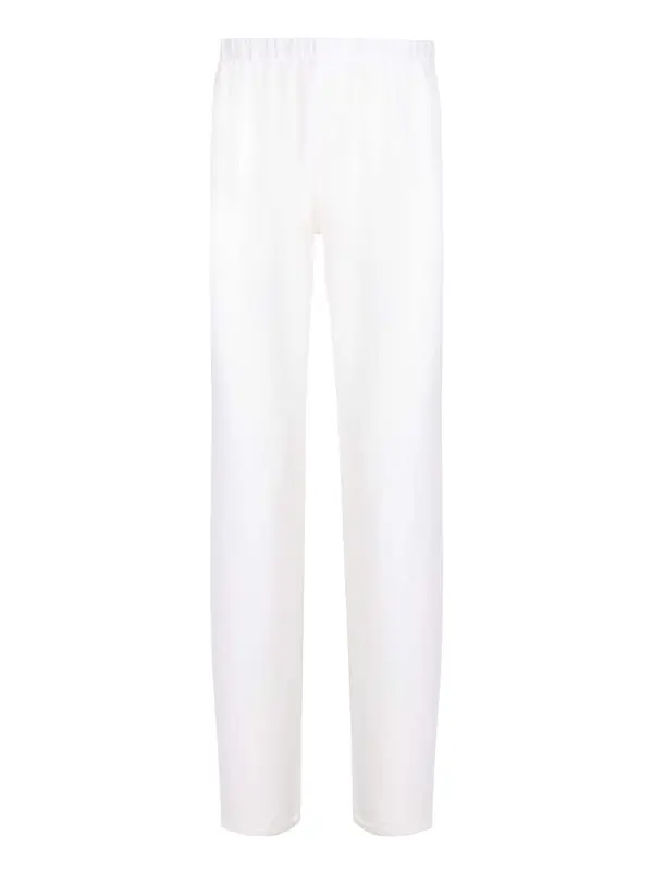 AMIR SLAMA Elasticated Trousers - White
