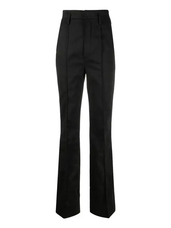 Saint Laurent High-waist Tailored Trousers - Black