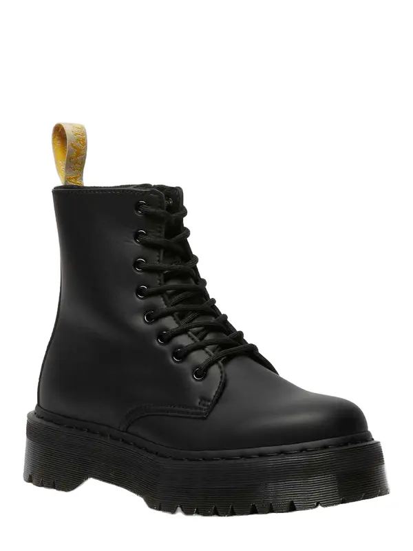 Dr. Martens Vegan Jadon Ii Mono Platform Boots - Black