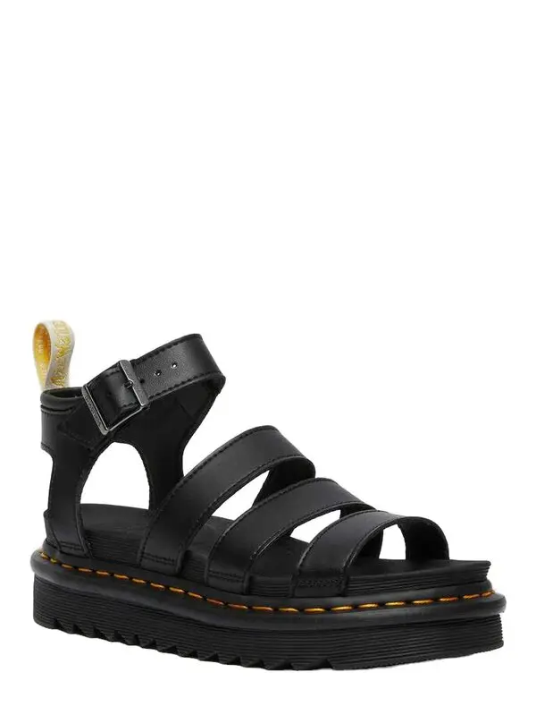 Dr. Martens Vegan Blaire Felix Gladiator Sandals - Black