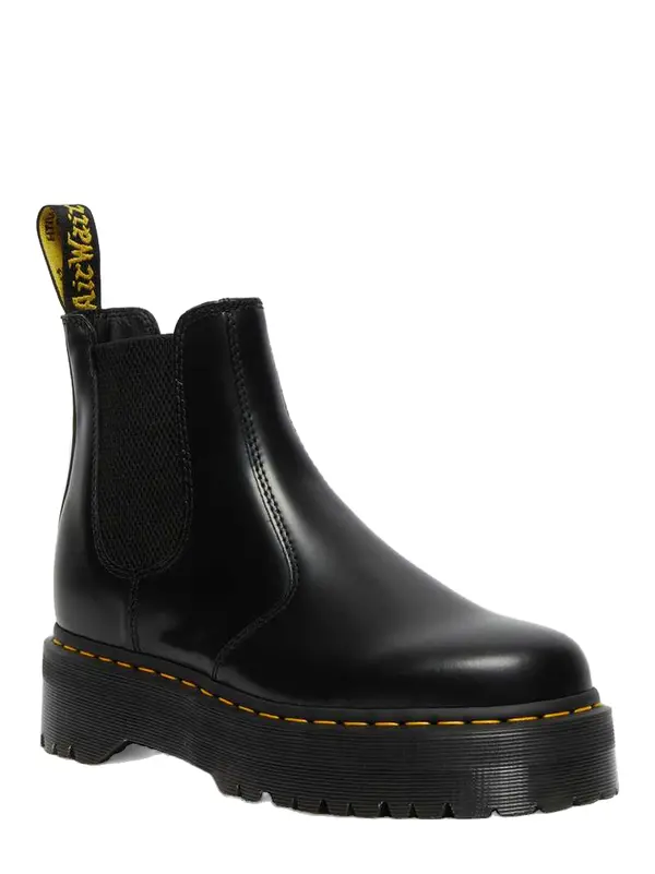 Dr. Martens 2976 Platform Chelsea Boots - Black