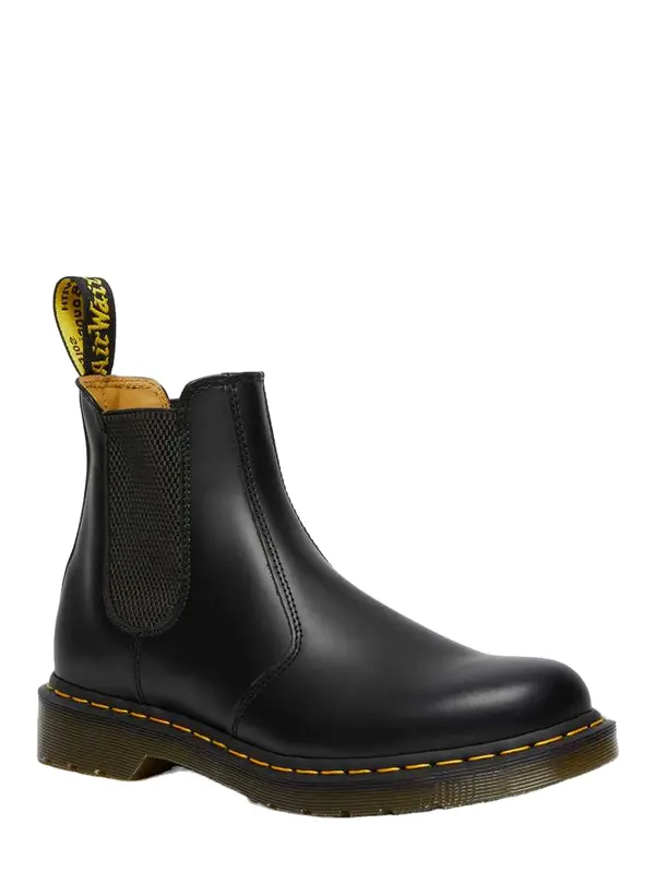 Dr. Martens 2976 Smooth Leather Chelsea Boots - Black