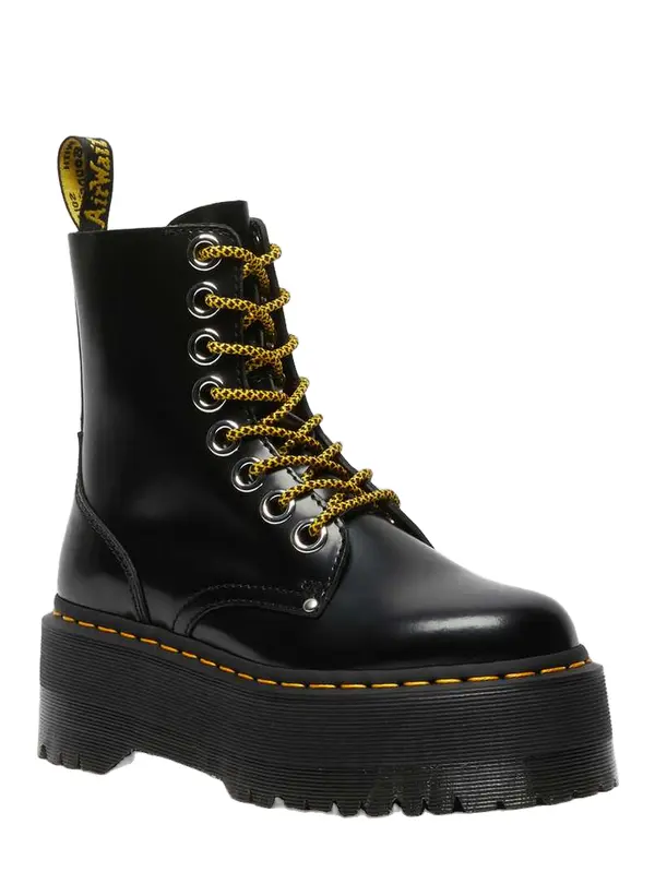 Dr. Martens Jadon Max Platform Boots - Black