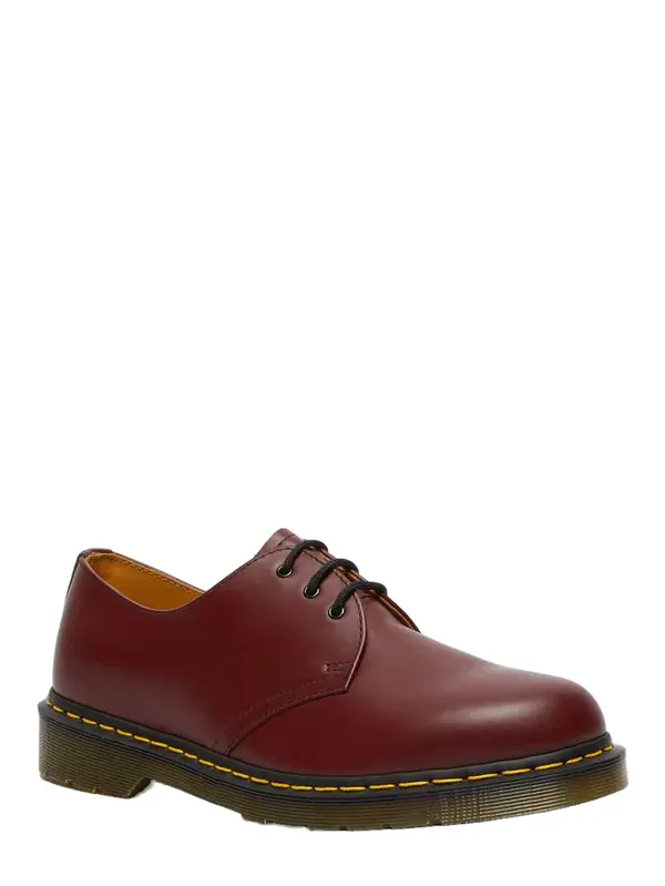 Dr. Martens 1461 Smooth Leather Oxford Shoes - Red