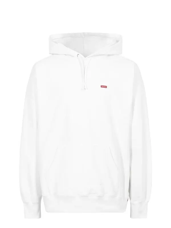 Supreme Small Box Logo Hoodie - White