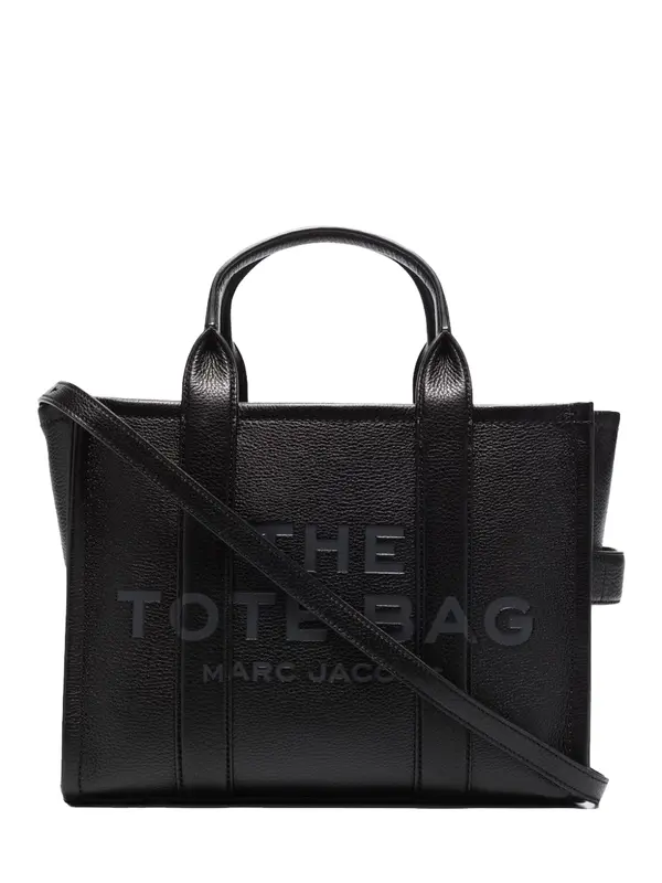 Marc Jacobs Leather Tote Bag - Black