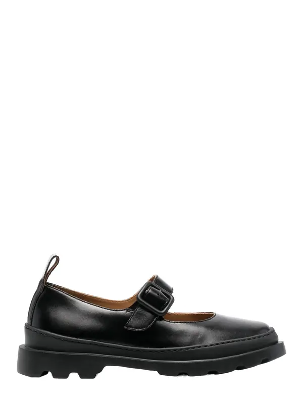 Camper Chunky Leather Pumps - Black