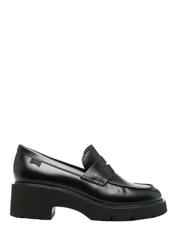 Camper Milah Chunky Loafers - Black