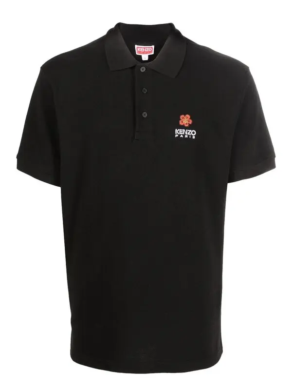 Kenzo Boke Flower Polo Shirt - Black