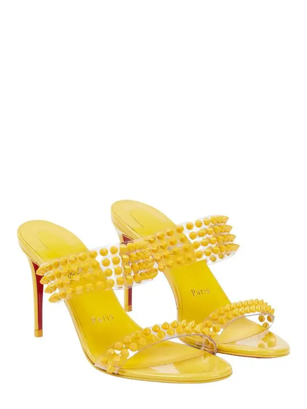 CHRISTIAN LOUBOUTIN Spike Only 85 Sandals - Yellow
