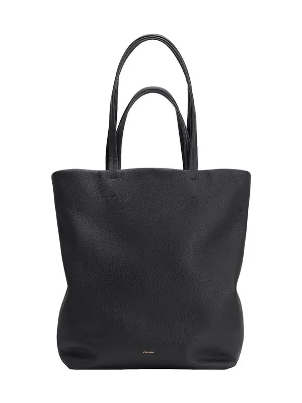 Cuyana Leather Tote Bag - Black