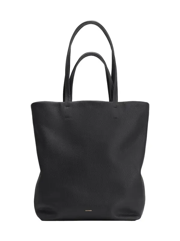 Cuyana Leather Tote Bag - Black