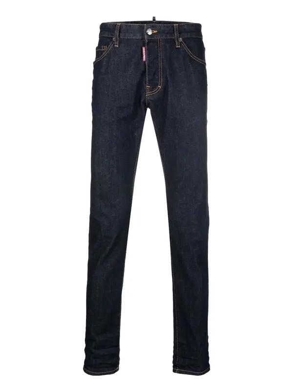 Dsquared2 Icon Straight-leg Jeans - Blue