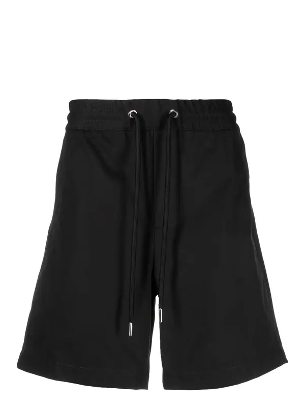 Moncler Drawstring-waist Shorts - Black