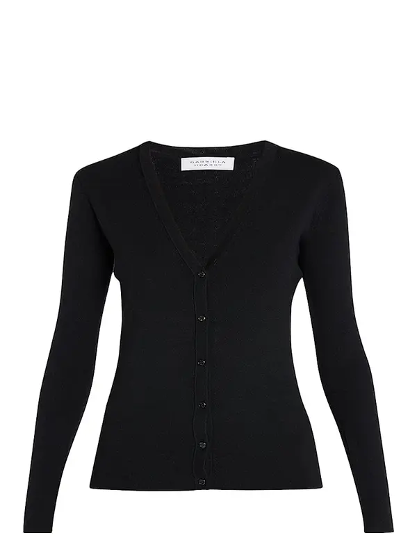 Gabriela Hearst Alexandrite Cashmere Cardigan - Black