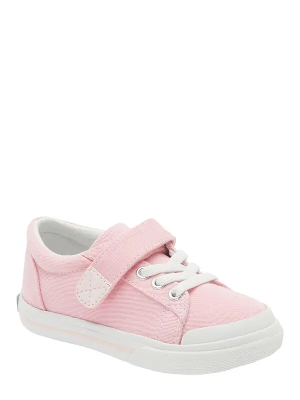 FOOTMATES Jordan Canvas Sneaker - Bubblegum
