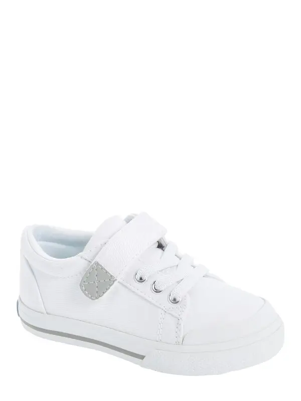 FOOTMATES Jordan Canvas Sneaker - White