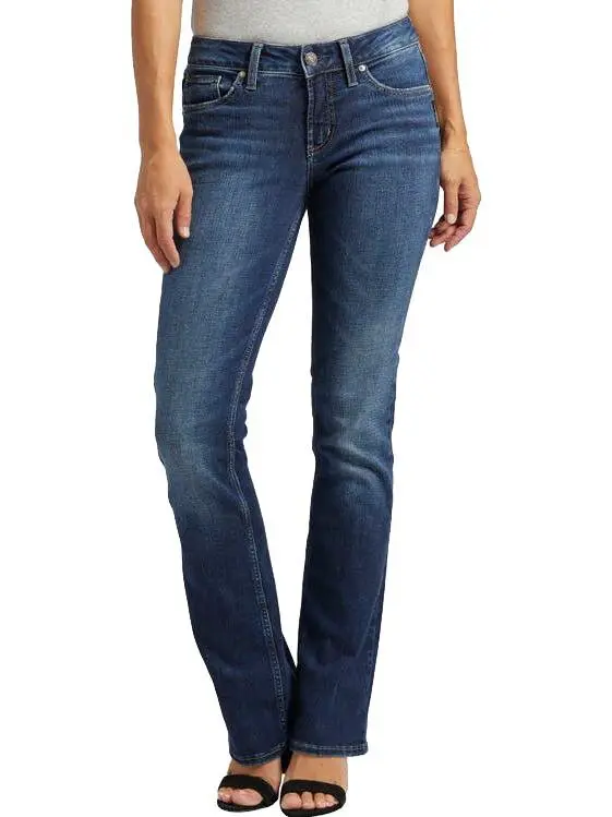 SILVER JEANS CO. Suki Slim Fit Bootcut Jeans - Indigo