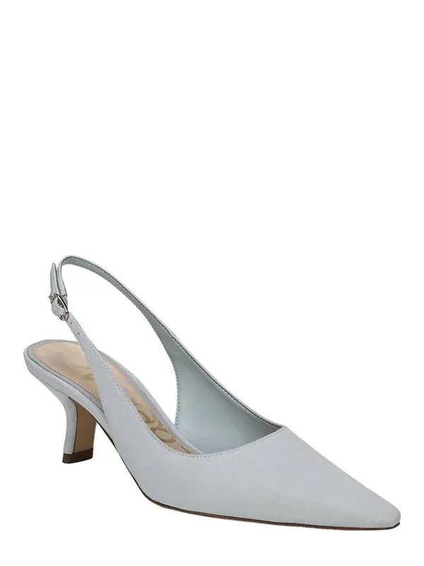 Sam Edelman Bianka Slingback Pumps - Cape Blue