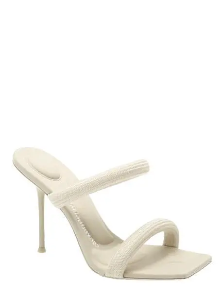 Alexander Wang Julie Padded Slide Sandal - Vanilla