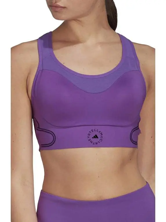 Adidas By Stella McCartney Truepace Sports Bra - Active Purple
