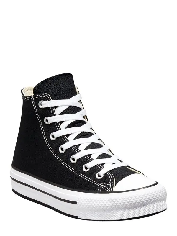 CONVERSE Chuck Taylor® All Star® Eva Lift High Top Sneakers - Black/white/black