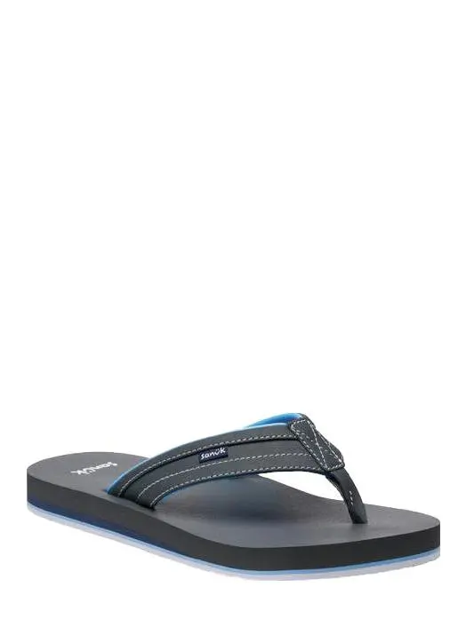 Sanuk Ziggy Flip Flop - Dark Shadow