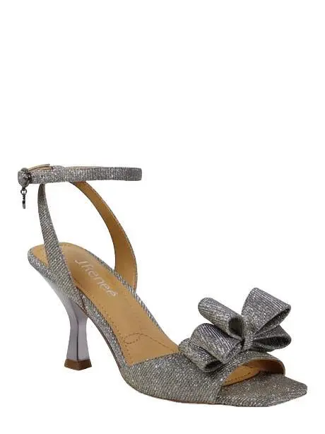 J. Reneé Nishia Ankle Strap Sandal - Pewter