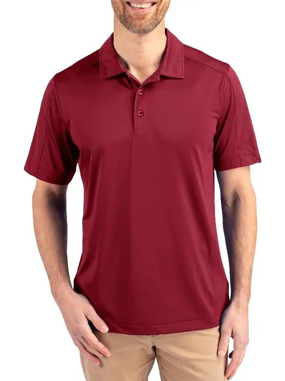 Cutter & Buck Prospect Textured Stretch Polo - Chutney